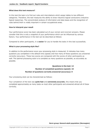 Sigrid__Carstairs_scales_cls_-_feedback_report | PDF