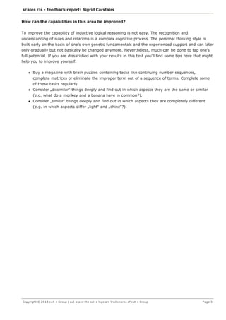 Sigrid__Carstairs_scales_cls_-_feedback_report | PDF