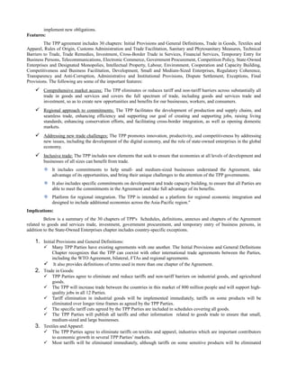 A study on TPP | PDF