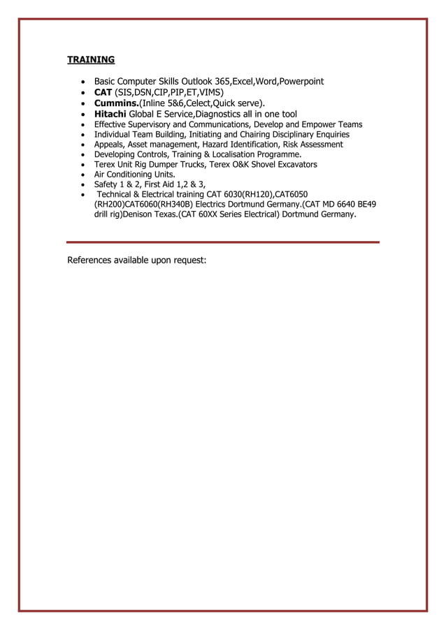 Gerry CV Jan 2015 revised | PDF