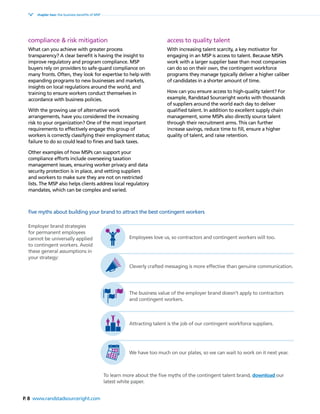 Randstad_Sourceright_MSP_Playbook | PDF | Human Resources | Business