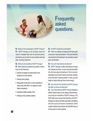 Patient Guide to EECP Therapy - V15-0000 Rev.2 | PDF