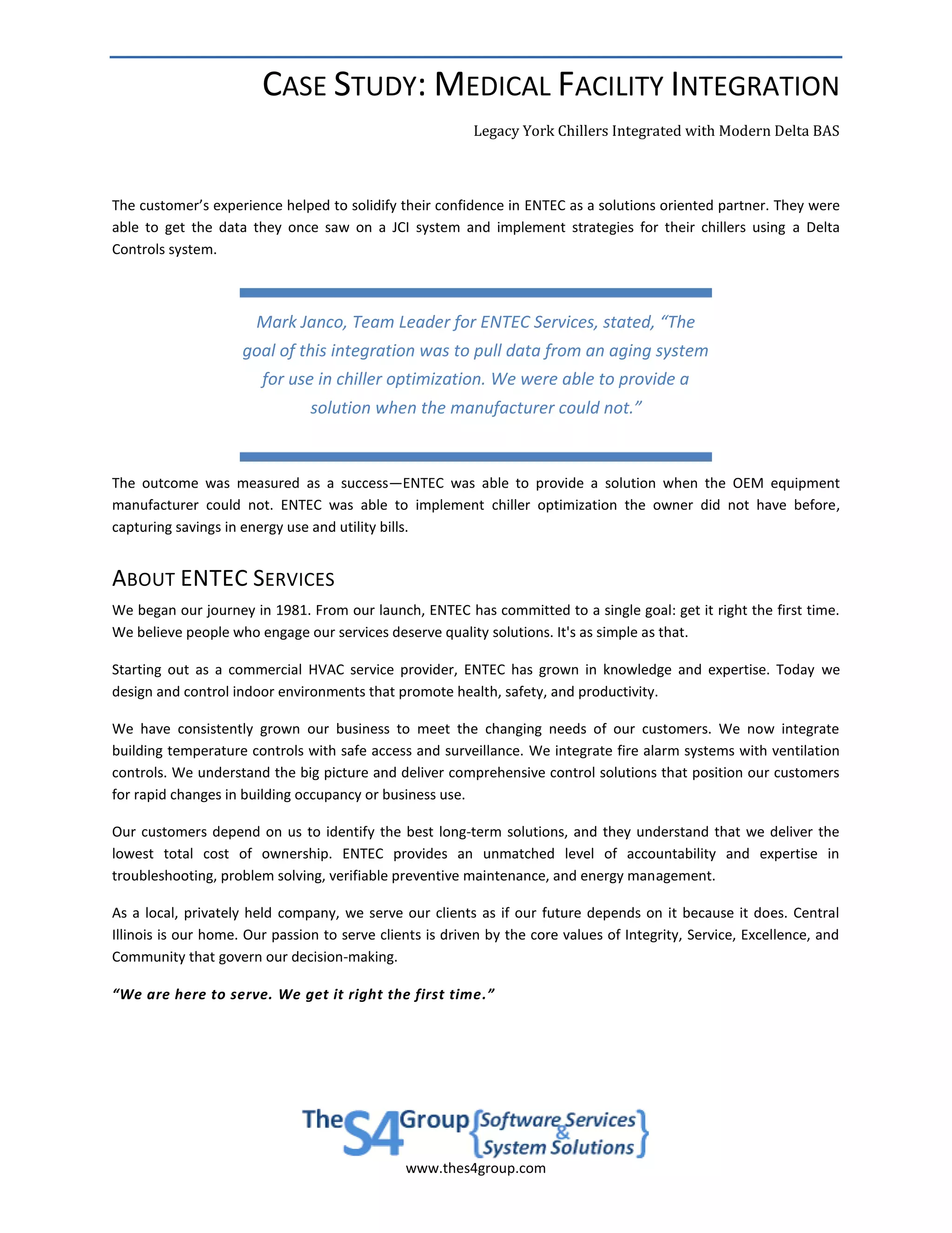 ENTEC Case Study | PDF