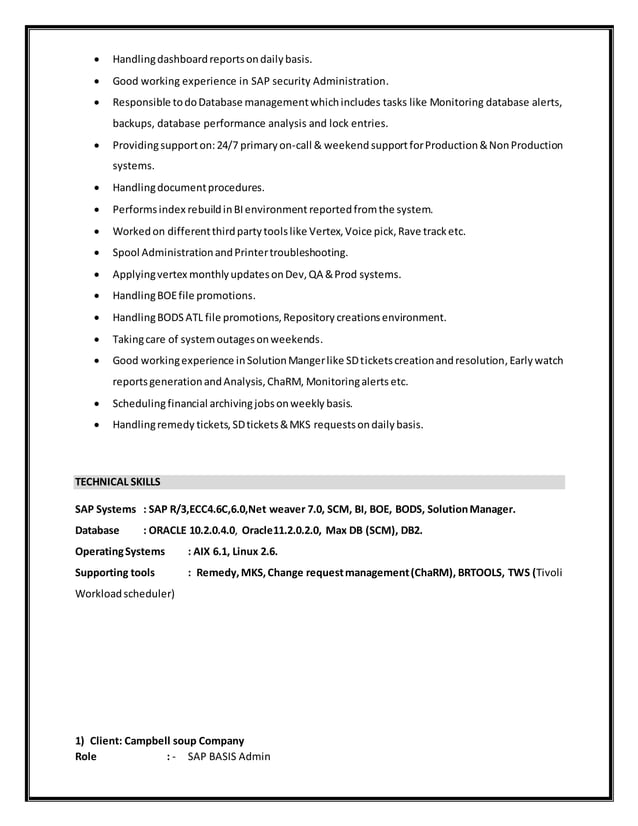 Kiran reddy_SAP BASIS CONSULTANT | PDF