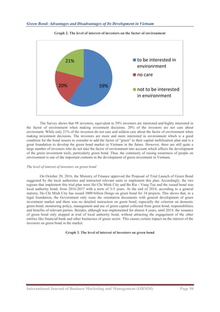 Green Bond: Advantages and Disadvantages of Its Development in Vietnam ...
