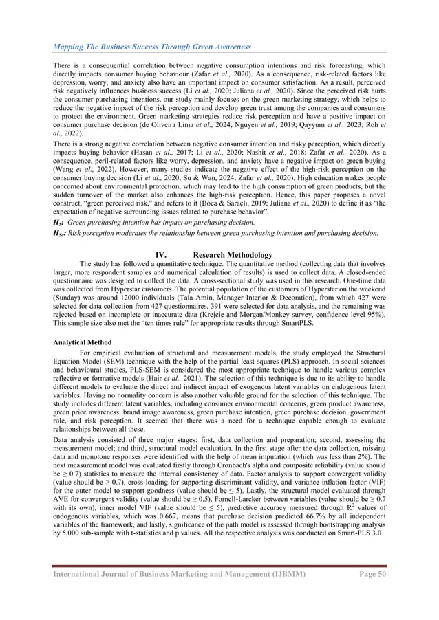 Mapping the Business Success through Green Awareness: Exploring Moderating Role of Governmental ...