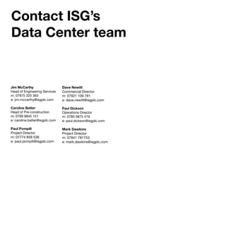 International Data Center Delivery | PDF
