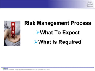 Risk Management Remediation Overview | PPT