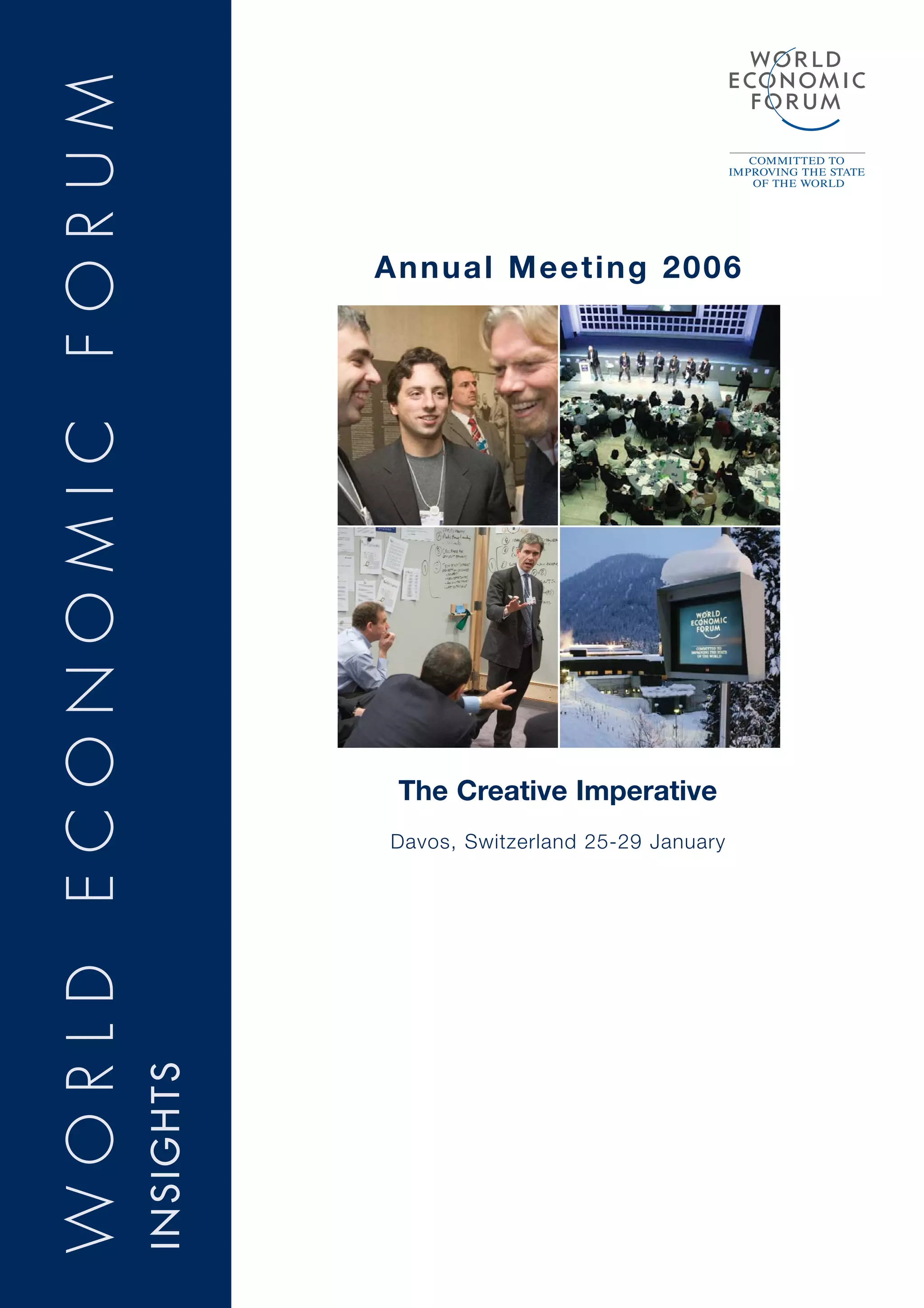 World Economic Forum Annual Meeting 2006 | PDF
