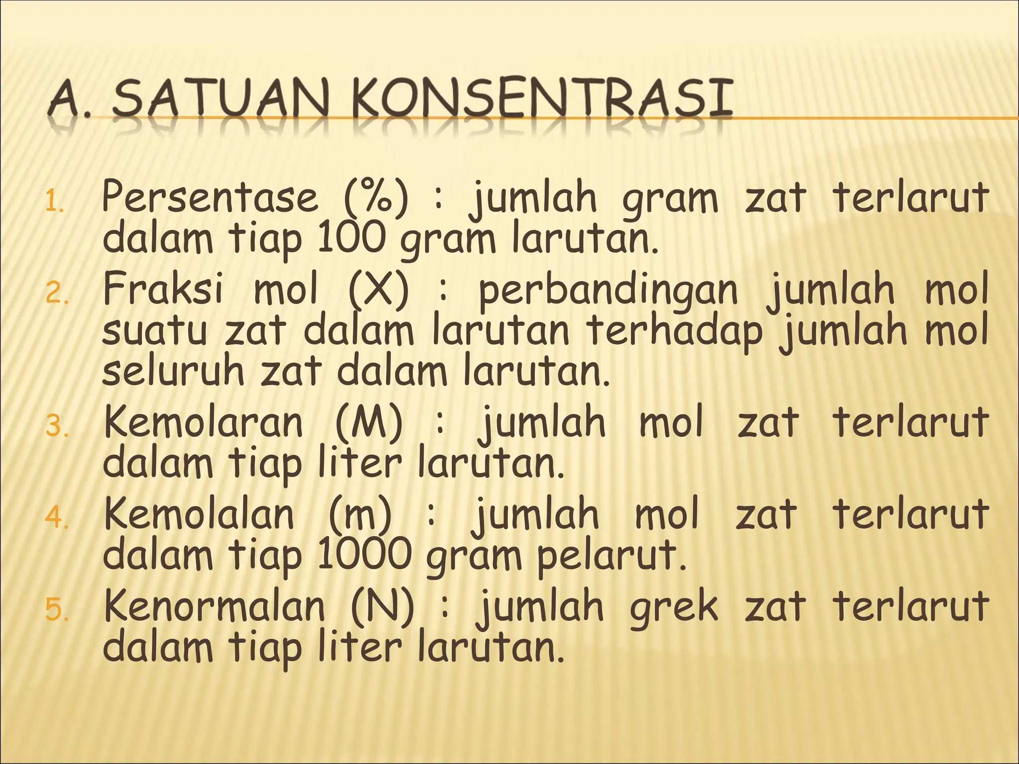 Materi Larutan merupakan pelajaran kimia kelas X dan XI di tingkat SMA ...
