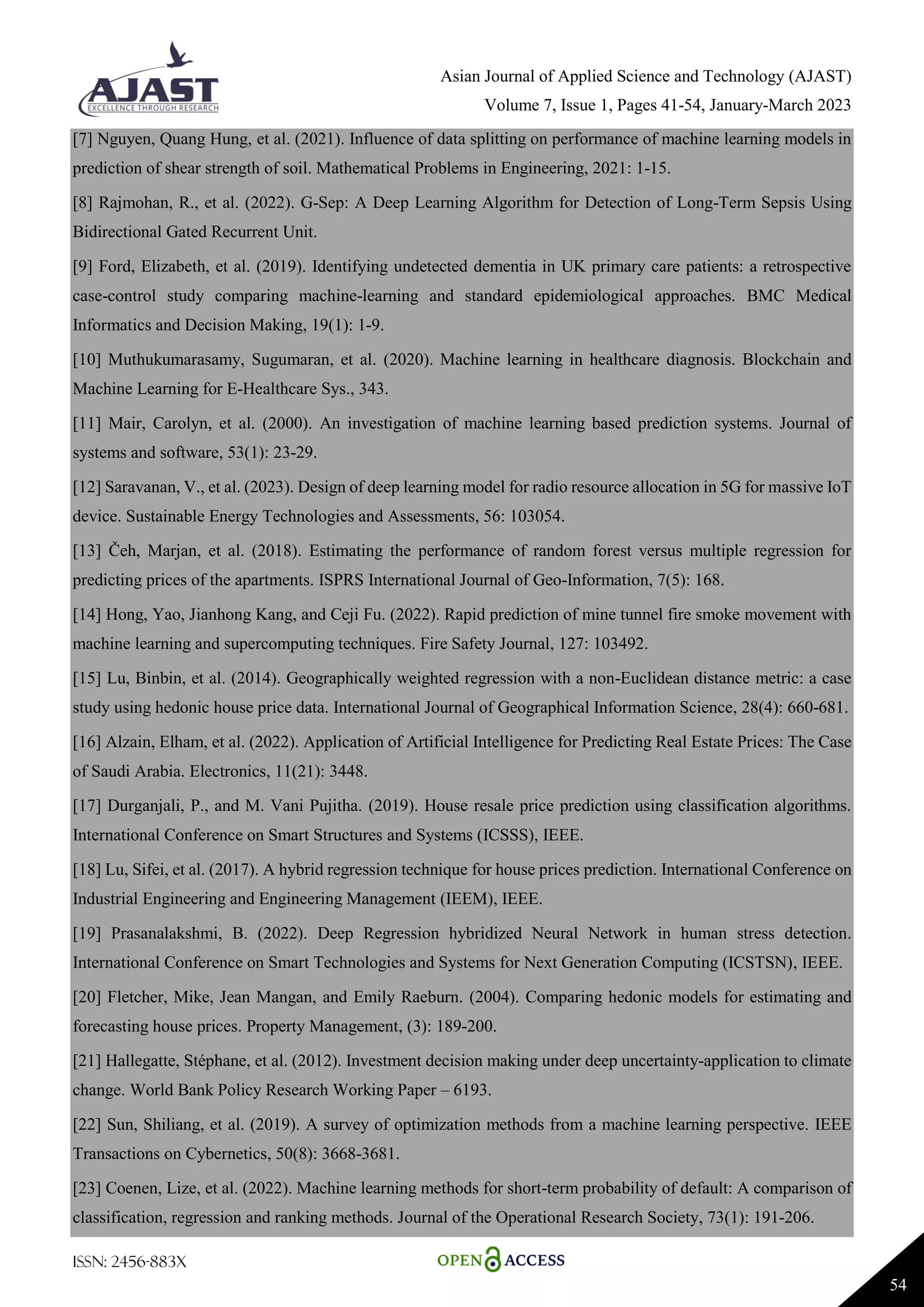 Machine Learning Based House Price Prediction Using Modified Extreme Boosting | PDF