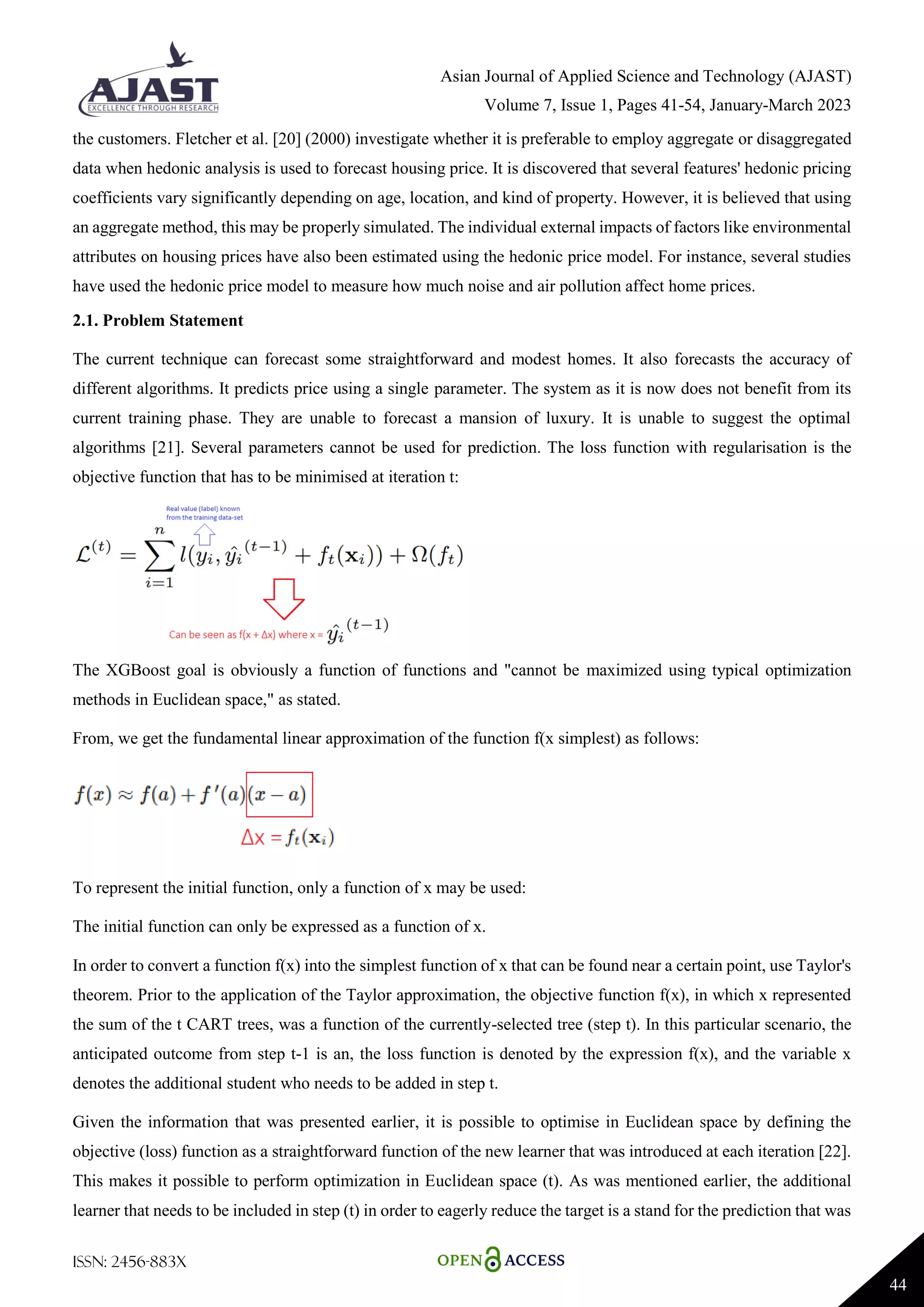 Machine Learning Based House Price Prediction Using Modified Extreme ...
