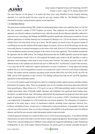 Machine Learning Based House Price Prediction Using Modified Extreme ...