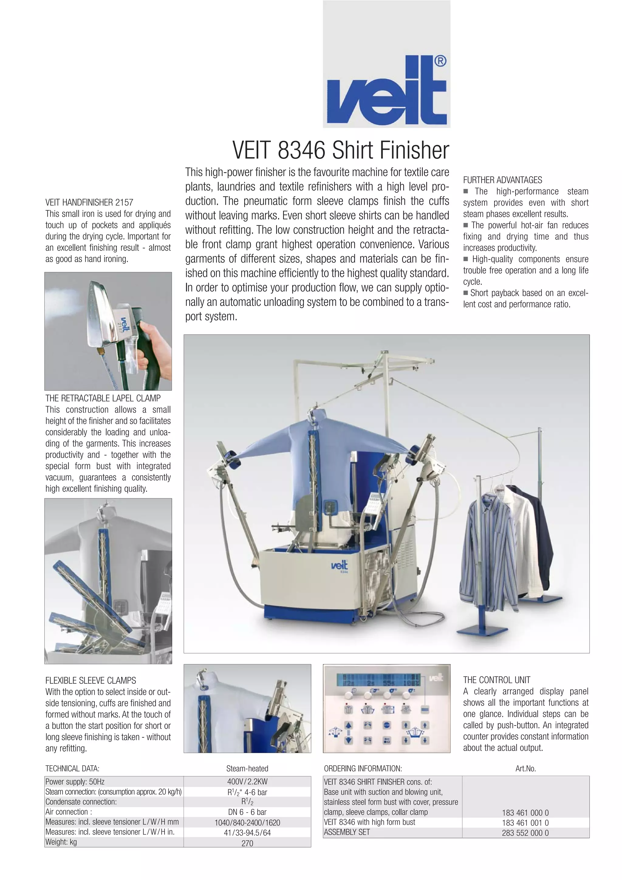 8346 hemdenfinisher 8346_e | PDF
