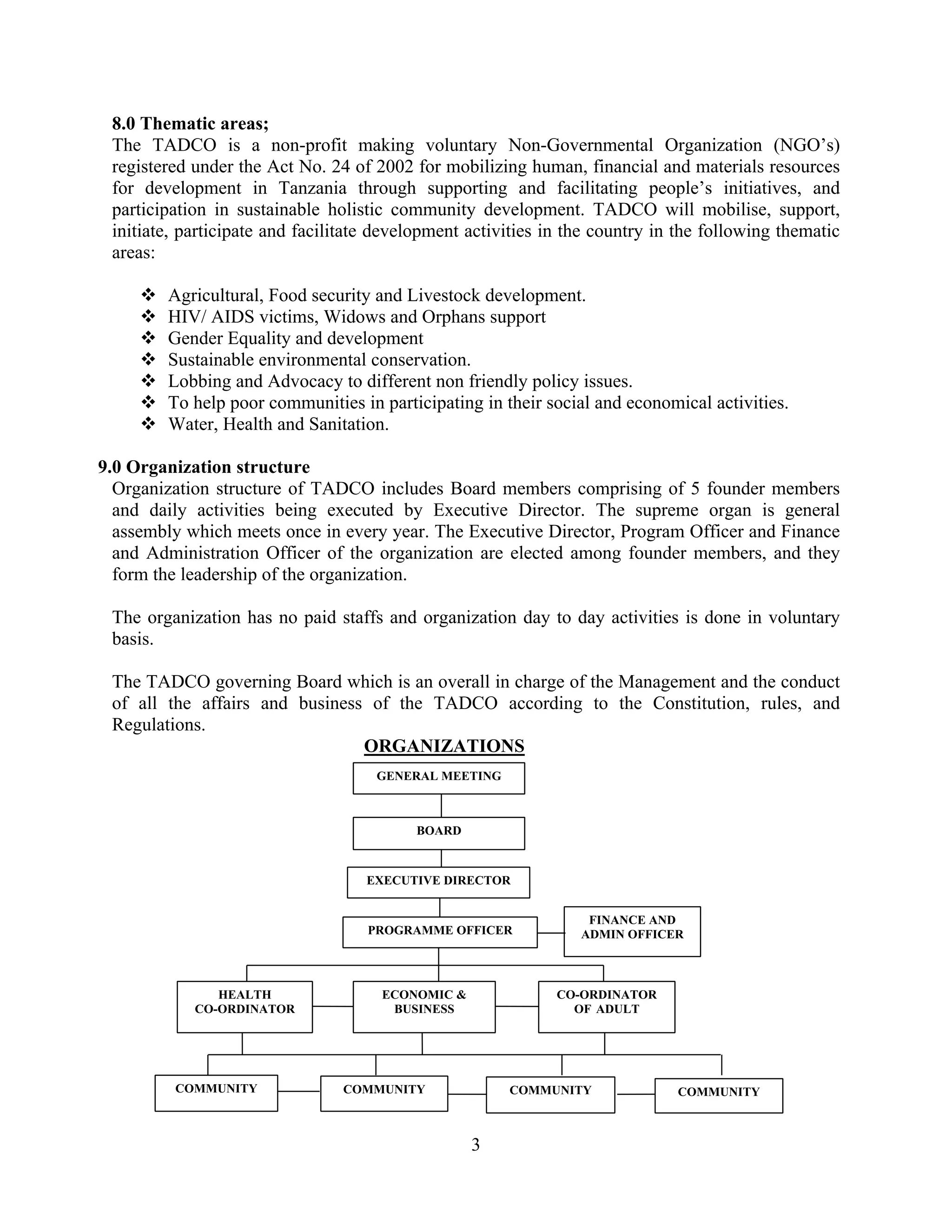 TADCO PROFILE | PDF