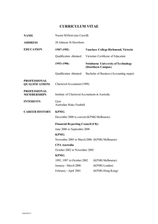 NC- CV May 2015 | DOCX