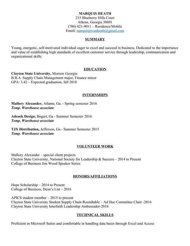 improved resume | PDF