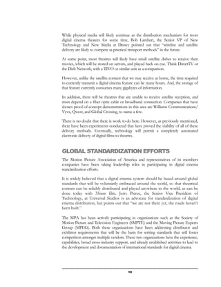 DigitalCinemaReport_2001 | PDF