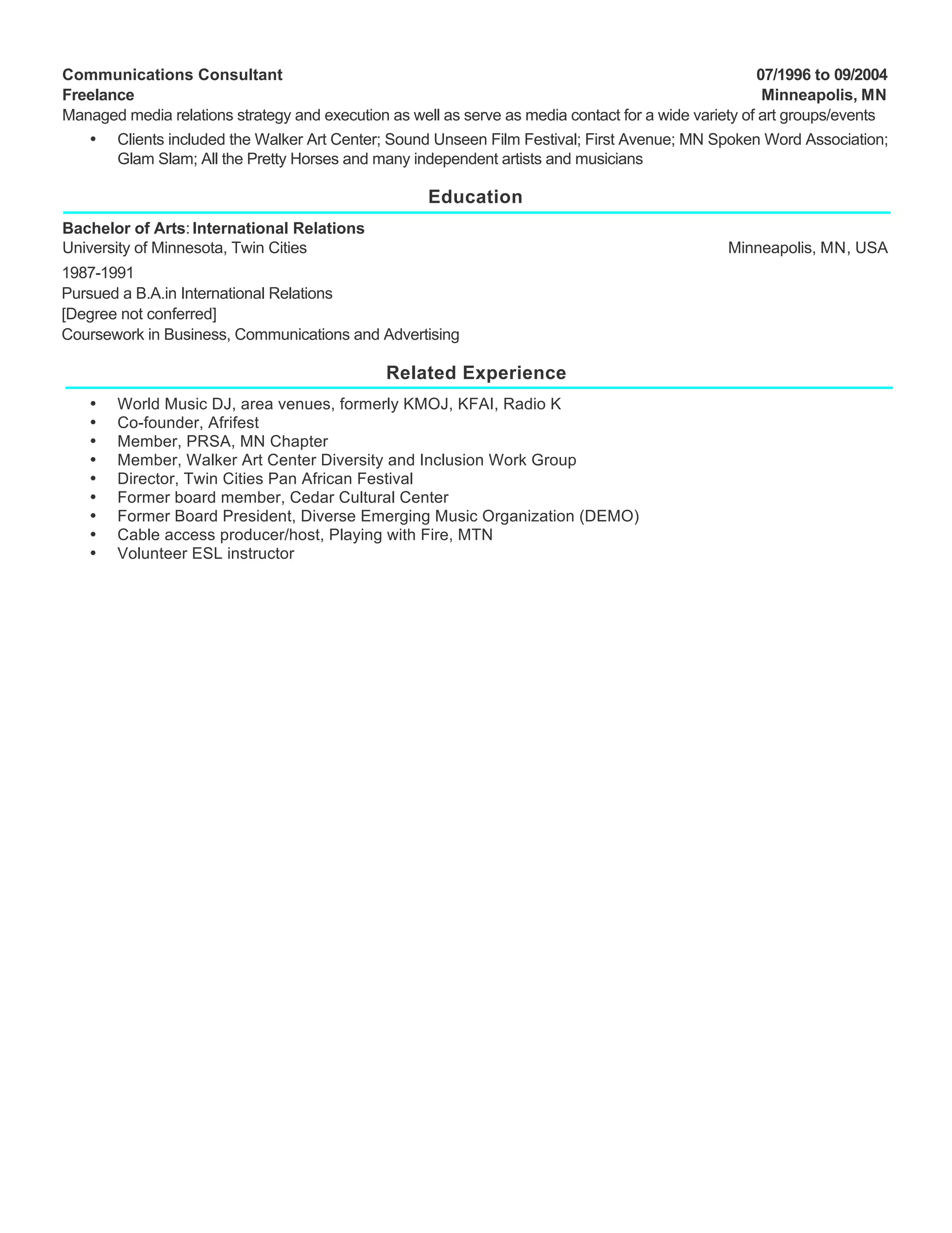 RACHEL J JOYCE RESUME | PDF