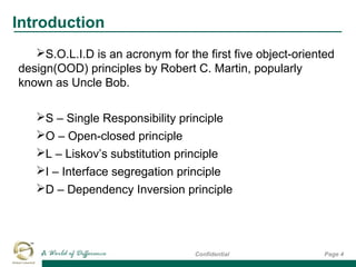 SOLID principles-Present | PPT