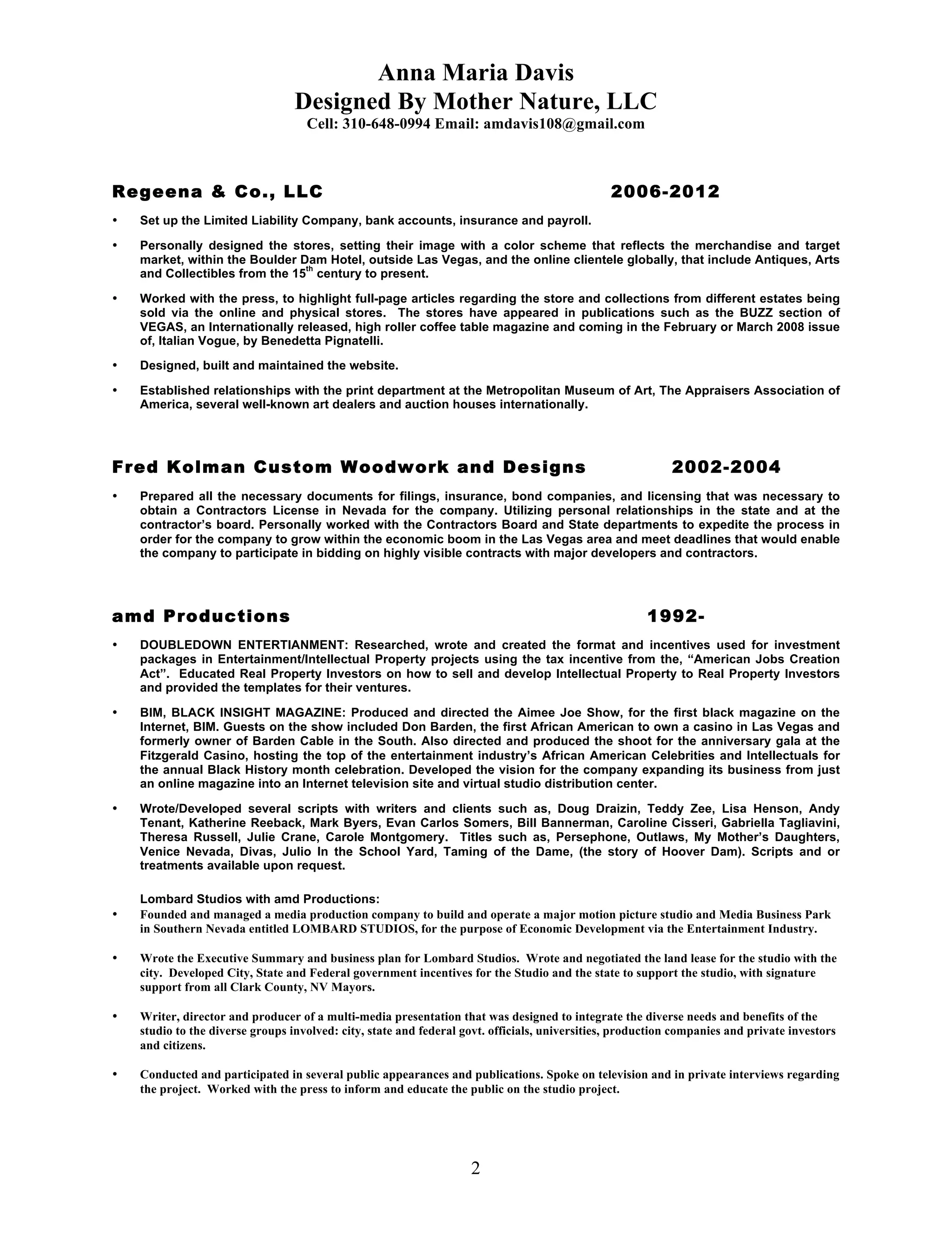 amd resume 15 | PDF