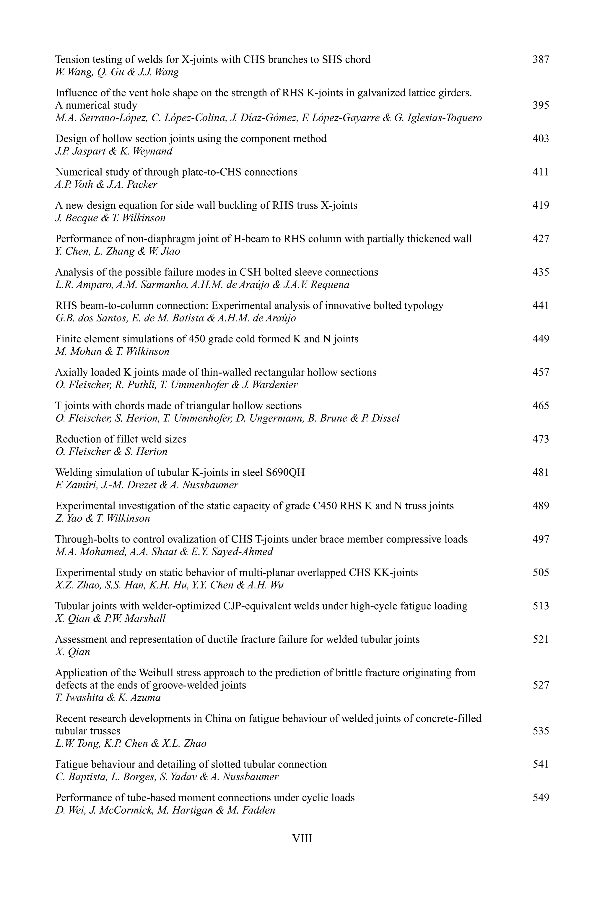 Tubular Structures XV Eduardo De Miranda Batista | PDF
