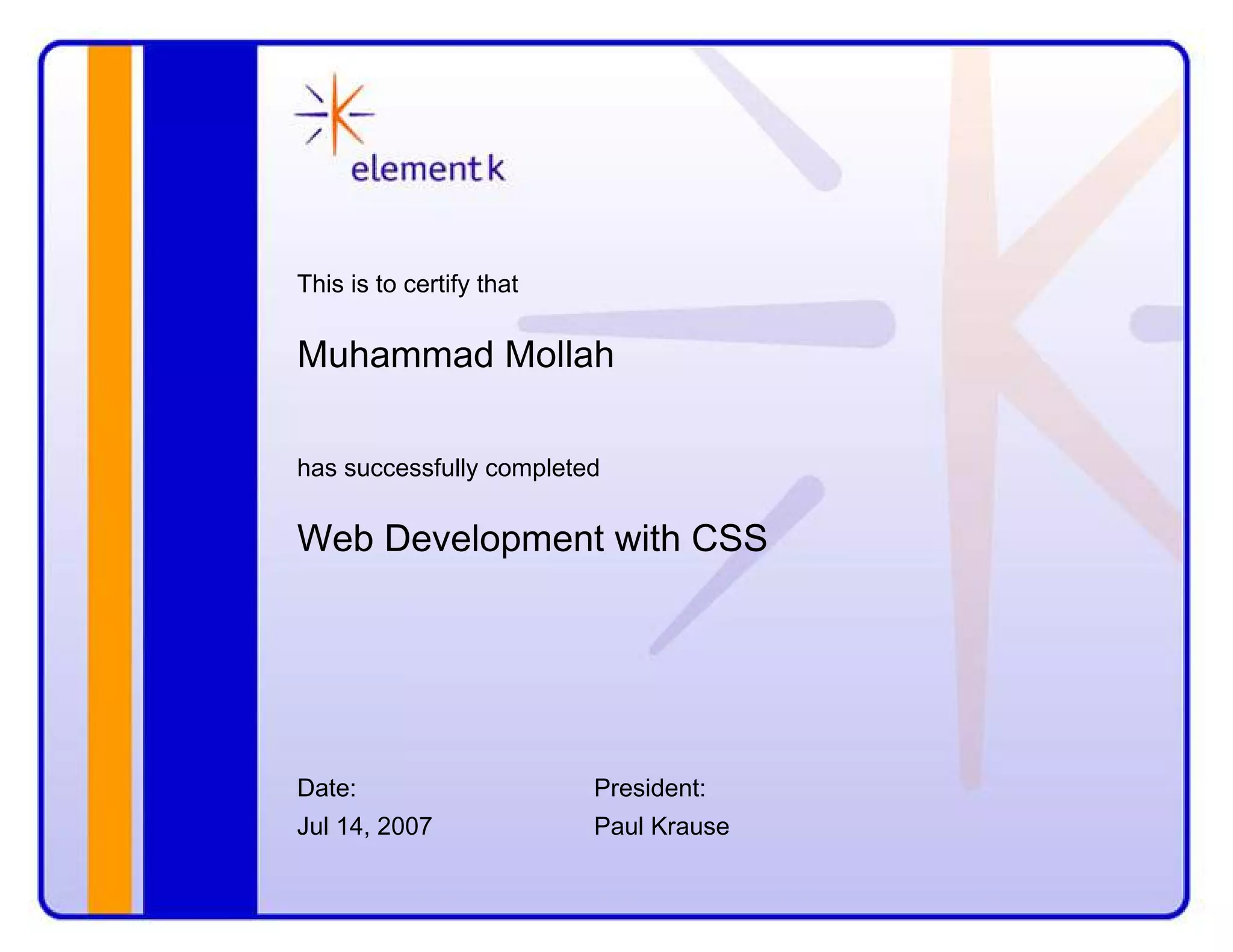 WebDevelopmentwithCSS | PPT