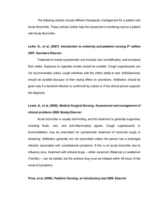 83608028 acute-bronchitis-case-study | DOCX
