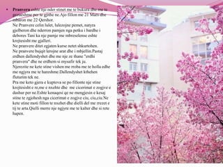 4 Stinet e Vitit | PPTX