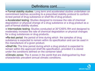 Over View Of Stability Studies | PPT