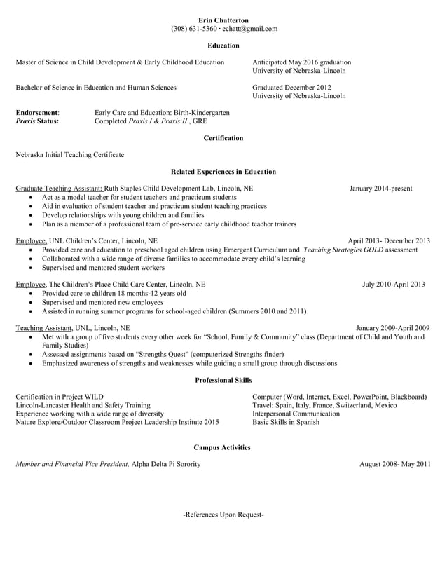 Resume_Erin Chatterton | PDF