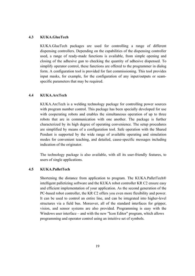 WORKING AND PROGRAMMING OF KUKA ROBOT | PDF | Robotics | Technology ...