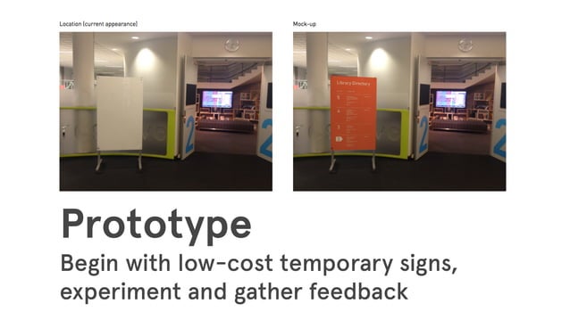 Signage by Design: A Design-Thinking Approach to Library User ...