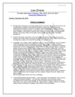 Resume 7 resume2-day | PDF