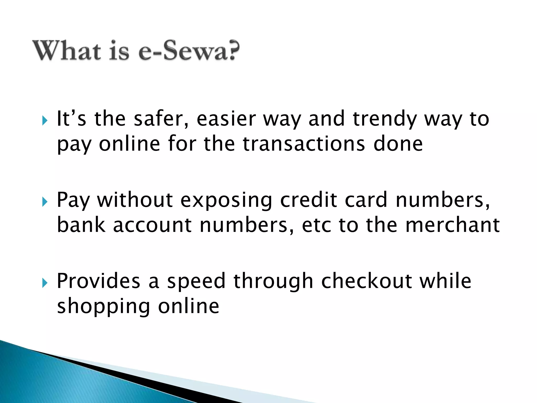 Sewa Presentation | PPTX