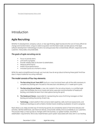 Agile Recruiting White Paper | PDF