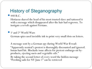 83747965 steganography | PPT