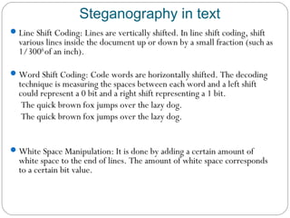 83747965 steganography | PPT