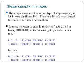 83747965 steganography | PPT