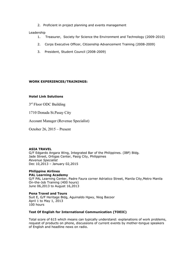 KAREN-RESUME | DOC | Professional School | Postgraduate Education