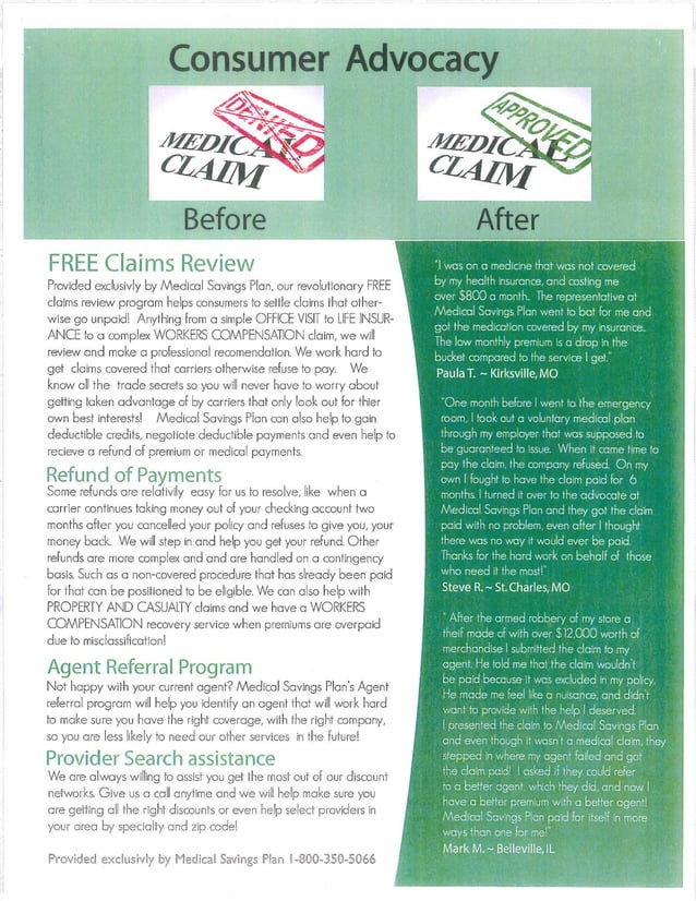 MSP Plan Details | PDF