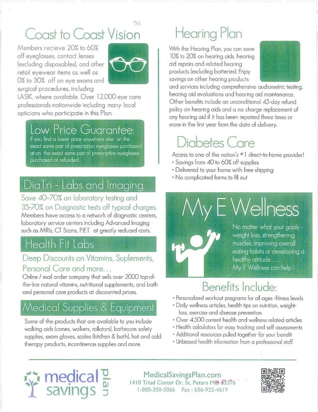 MSP Plan Details | PDF