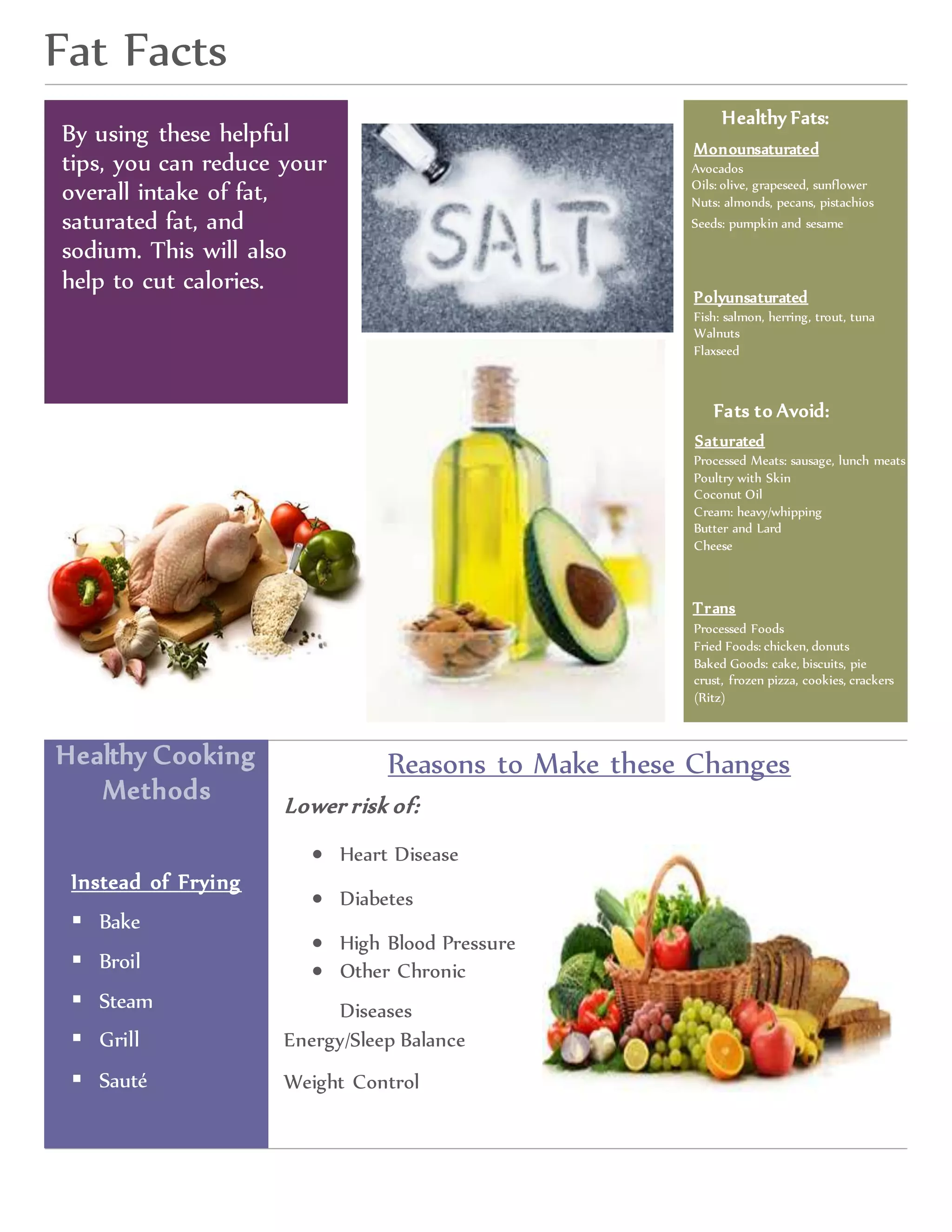 Nutrition Fact Sheet | DOCX