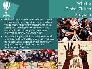 Global Citizen Program (1) (1) (1) | PPT