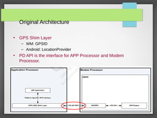 The GPS Architecture on Android | PDF | Programming Languages | Computing