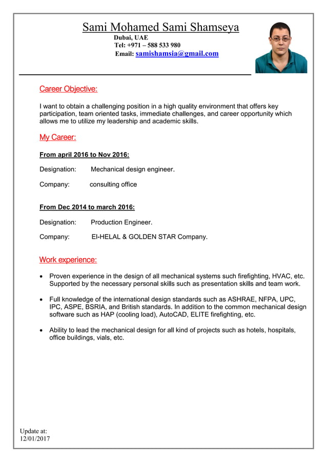 Mechanical Design Engineer | PDF | Technology & Computing