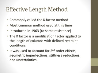 Overview of Direct Analysis Method of Design for | PPTX