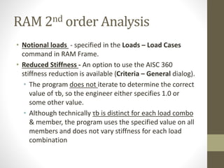 Overview of Direct Analysis Method of Design for | PPTX