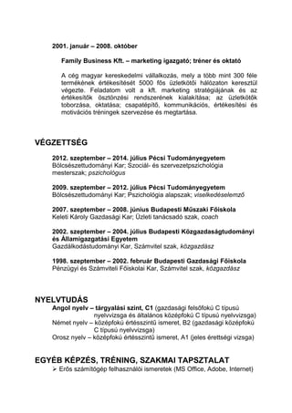 Kártyás-Péter-CV | PDF