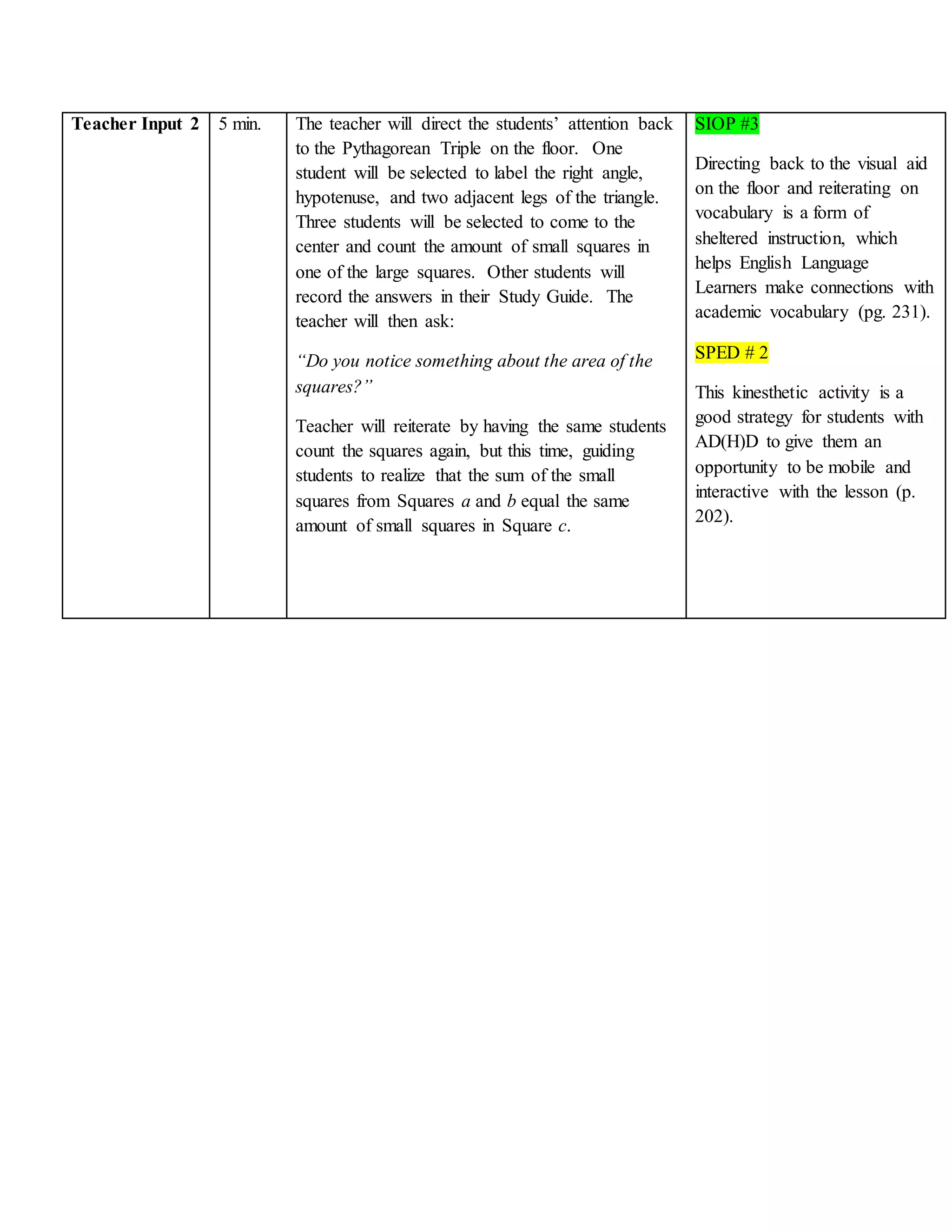 Modified Lesson Plan_Teqeia_Jones | PDF